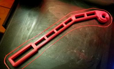 Free STL file Filament guide arm v2. E3 v2 or aquila voxelab (by ...