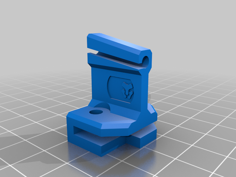 Free STL file Helping hand filament guide for extruder・Template to ...