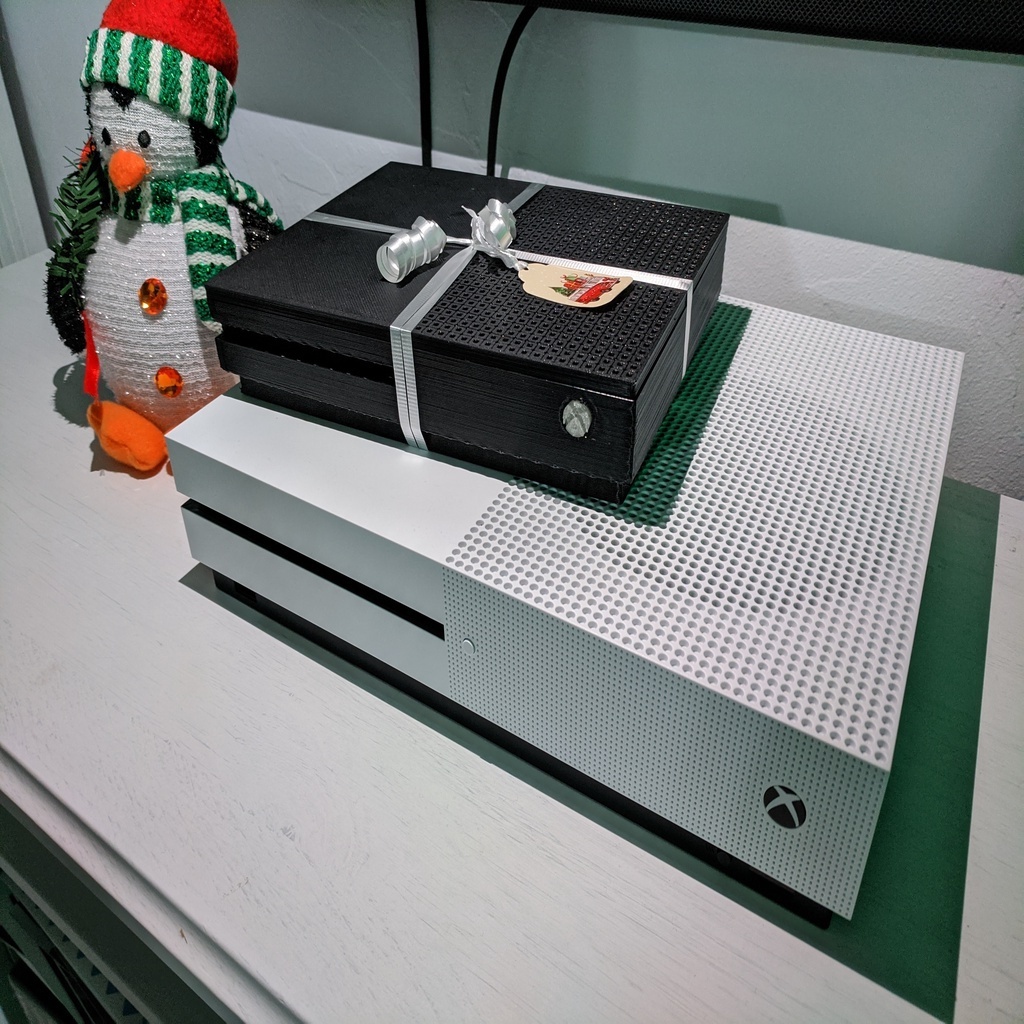 Archivo STL gratis Caja de regalo del juego Xbox One S / contenedor de ...