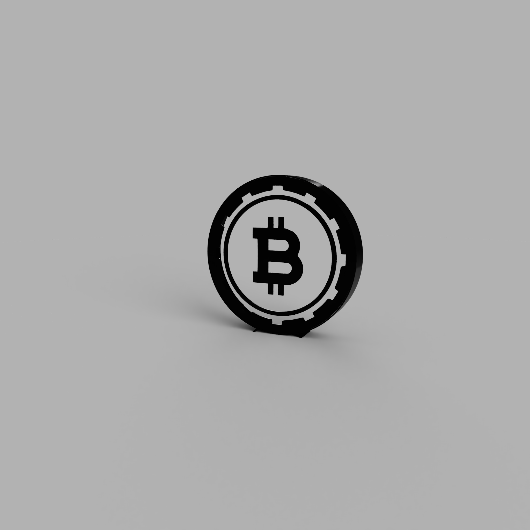 Fichier STL Lampe LED Bitcoin 🎨・Objet pour impression 3D à télécharger ...