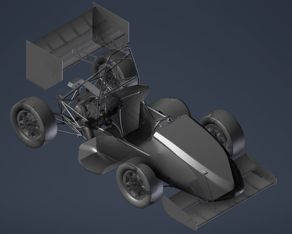 Archivo STL gratis Coche FSAE de la Scuderia UFABC para el concurso ...