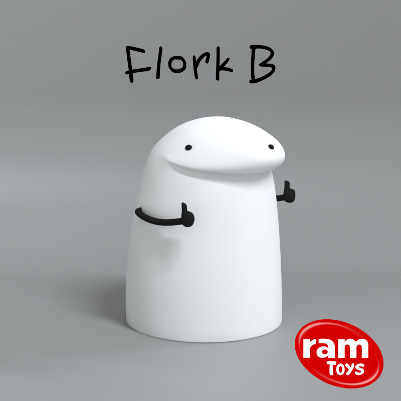 Файл STL MEME FLORK 3D - 4 модели // сменные руки・Модель для загрузки и ...