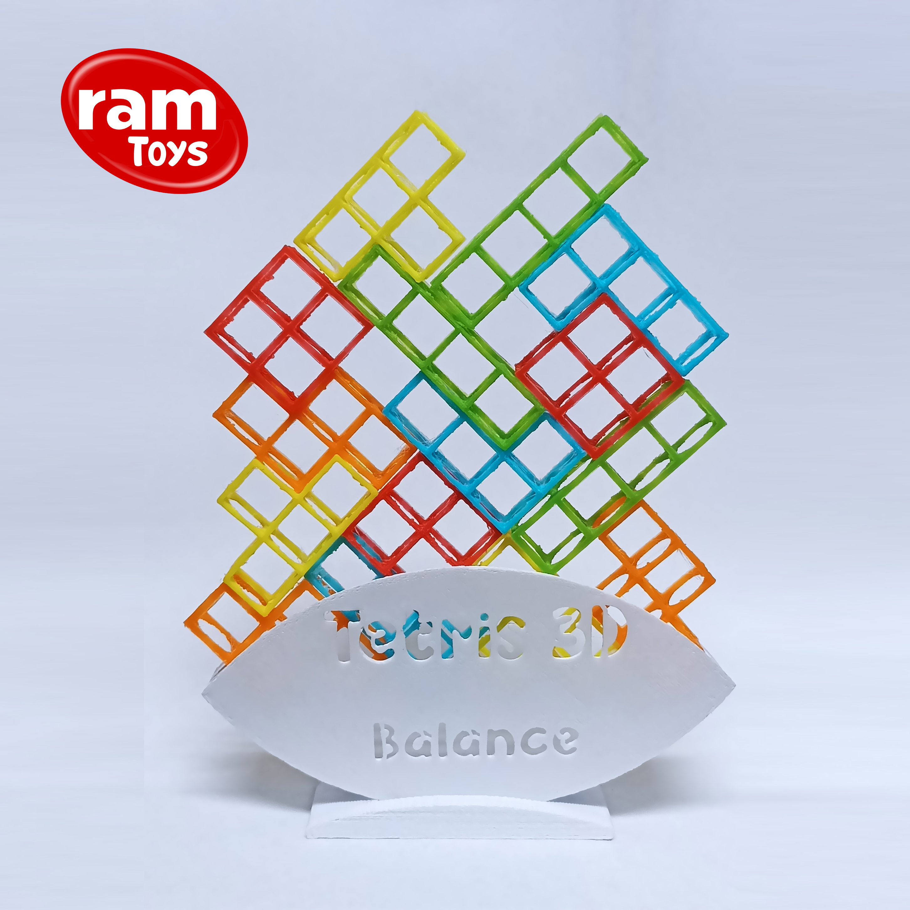 STL file TETRIS 3D BALANCE ⚖️・3D printing template to download・Cults