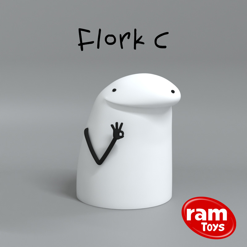 Файл STL MEME FLORK 3D - 4 модели // сменные руки・Модель для загрузки и ...