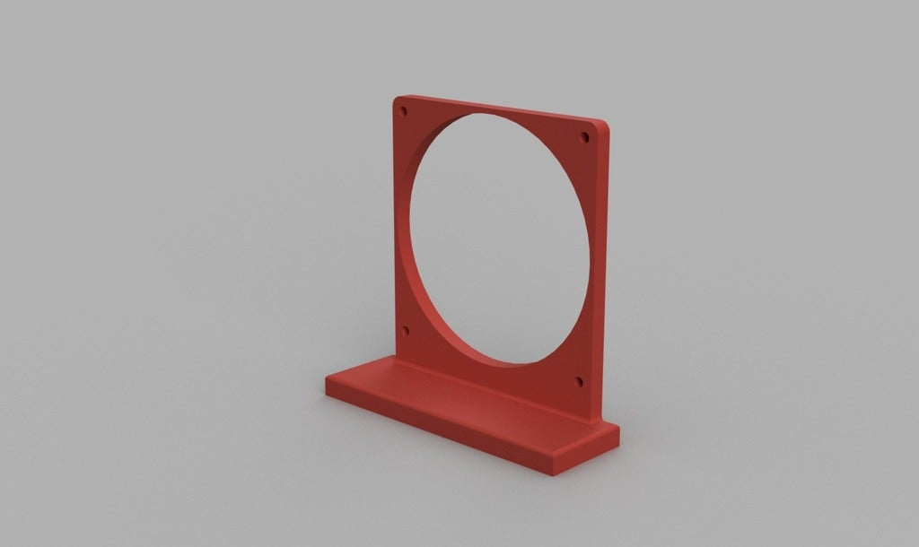 Free STL file 120mm Fan Base 👽・3D printable model to download・Cults
