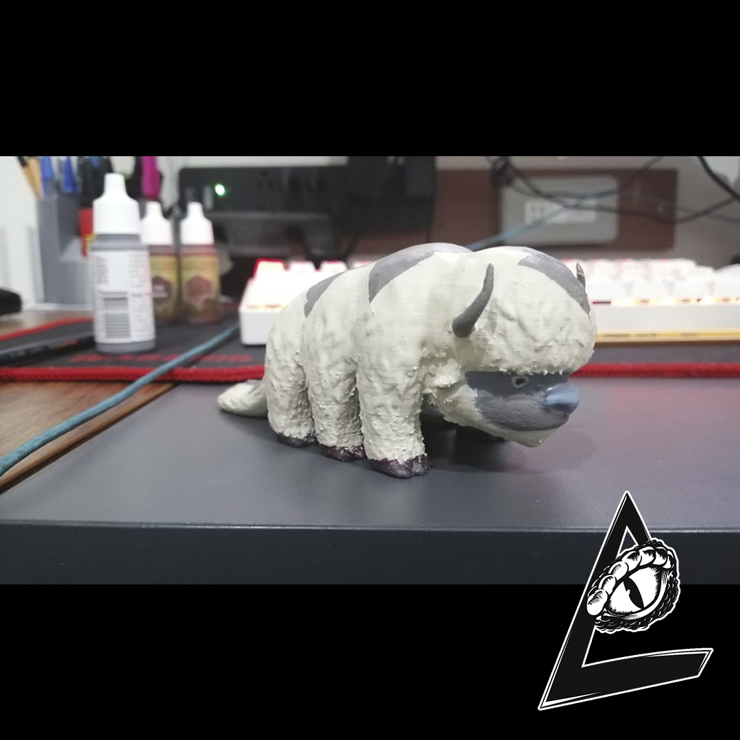 OBJ-Datei Appa Avatar 🦬・3D-druckbare Vorlage zum herunterladen・Cults