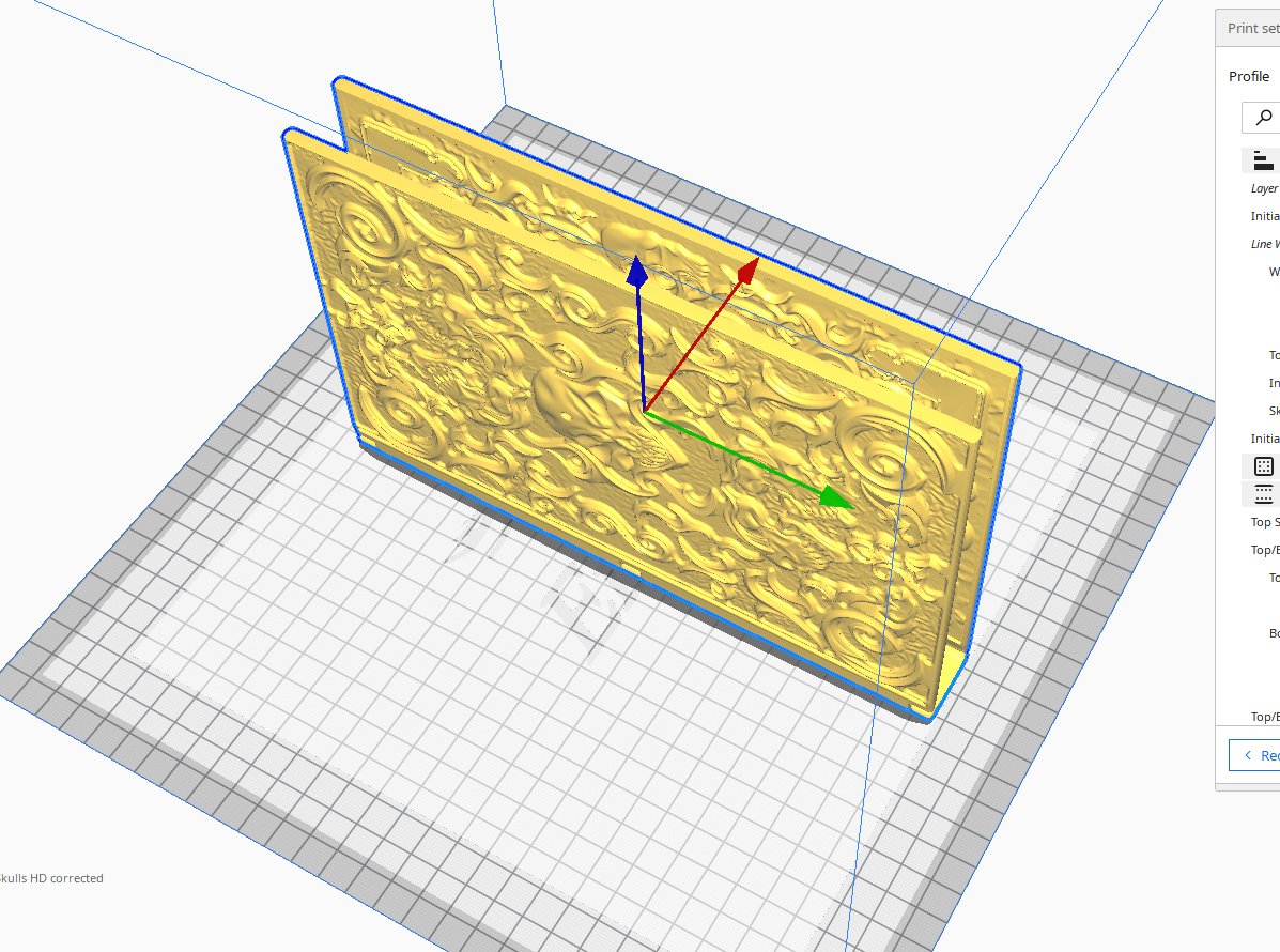 STL file BOOK COVER GRIMOIRE (PRINT-IN-PLACE with Hinge) 📚・3D printable ...