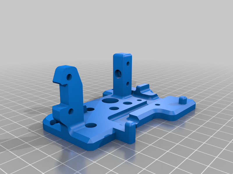 Free STL file Biqu H2 V2 Mount - Ender 3 / Pro - with CR Touch・3D printing idea to download・Cults