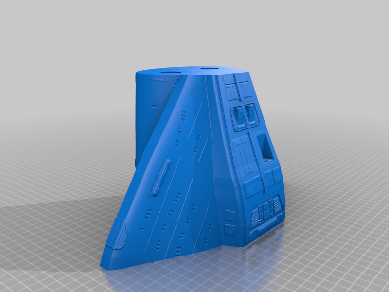 Free STL file USS Voyager (NCC-74656) - Intrepid Class Starship - Easy ...