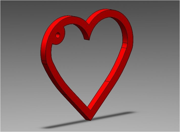 Free STL file heart simple・3D printable model to download・Cults
