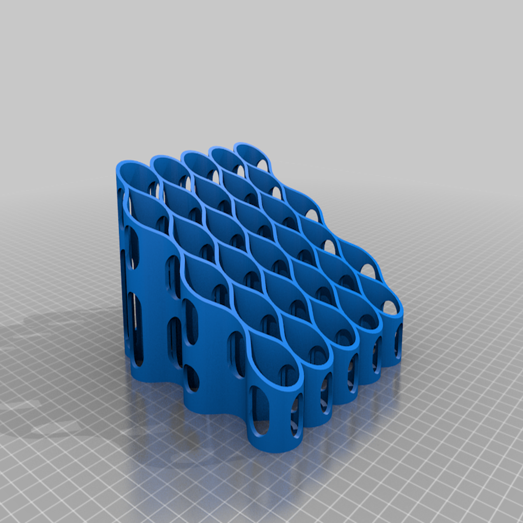 Free STL file Paint Rack, Less Plastic, 25 mm (Army Painter)・Template ...