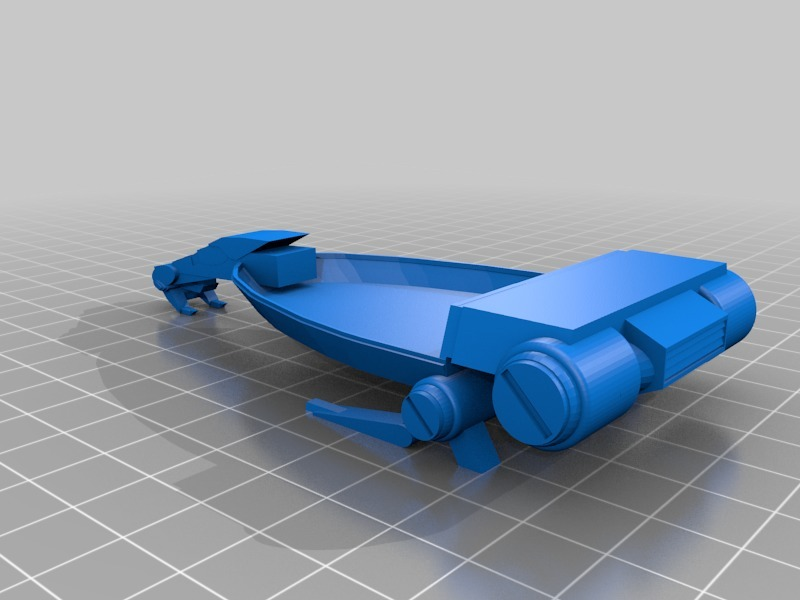 Free STL file Robotech Masters Assault Fighter・3D printable design to ...