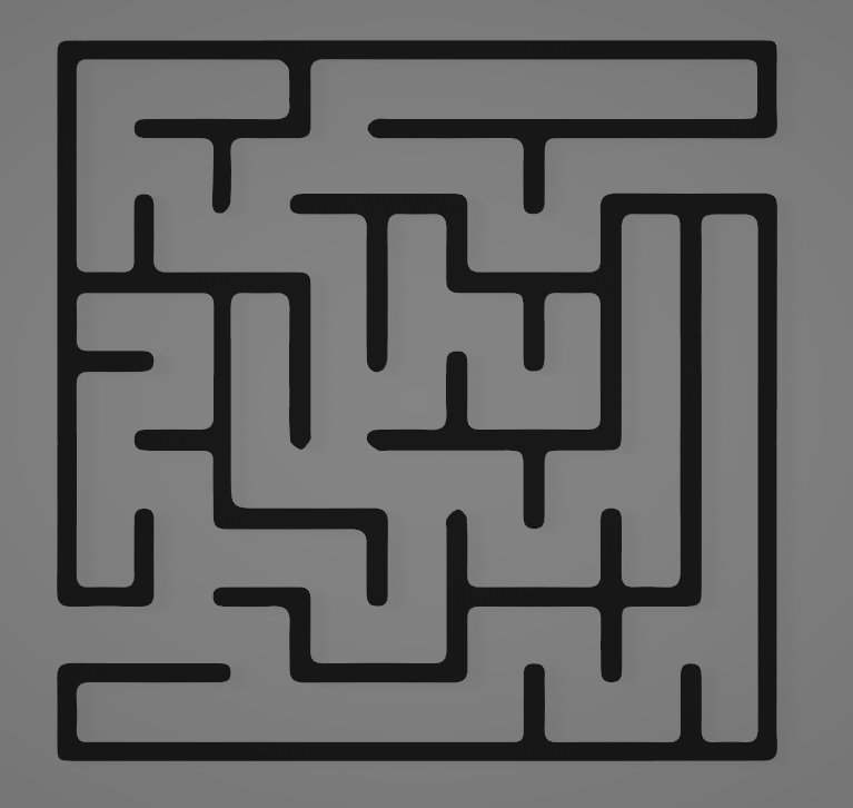 STL file Labyrinth Wall decoration・3D printing idea to download・Cults