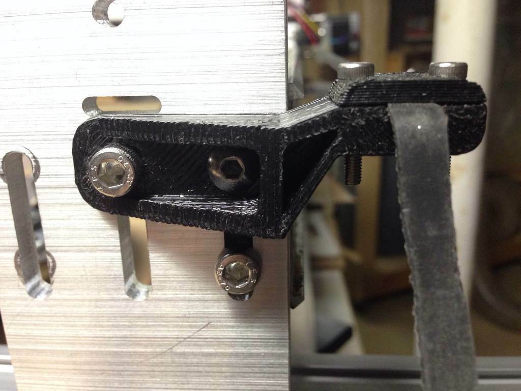 Free 3D file Parametric Timing Belt Clamp・3D printer design to download ...