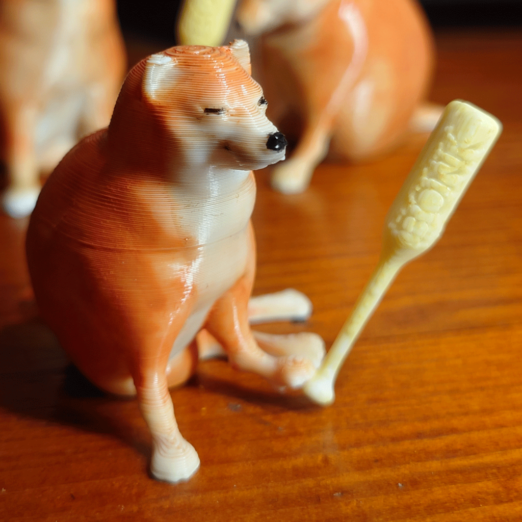 Free 3D file Bonk 🐕・3D printable model to download・Cults