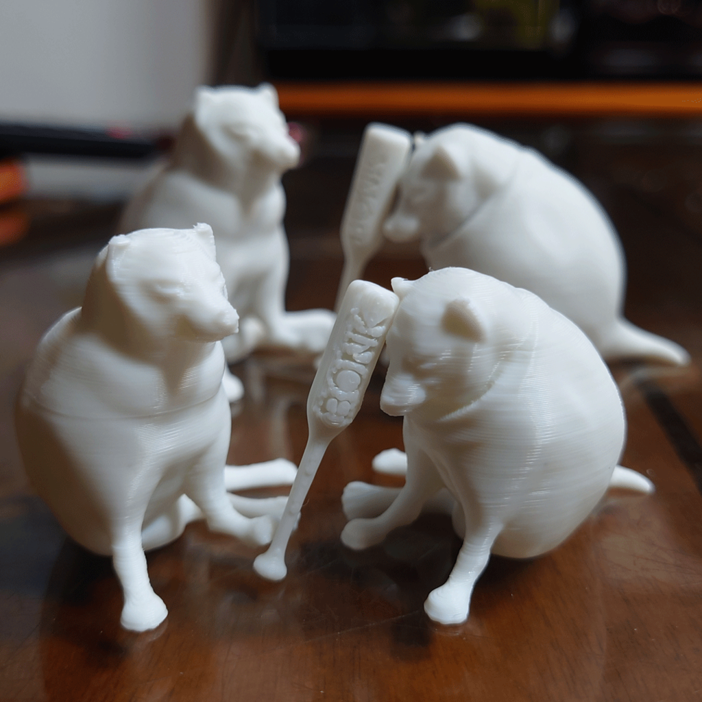 Free 3D file Bonk 🐕・3D printable model to download・Cults