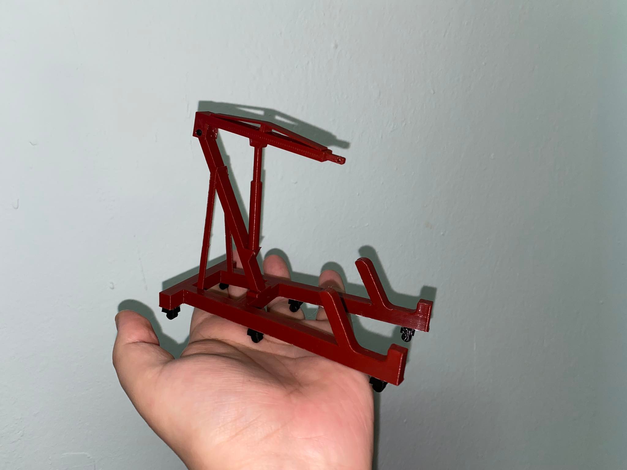 Free OBJ file Engine Hoist Phone Stand・3D printable model to download・Cults