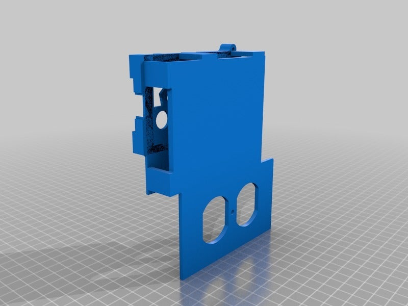 Free STL file Raspberry Pi Wall mount w/ HDD Holder・3D printable model ...