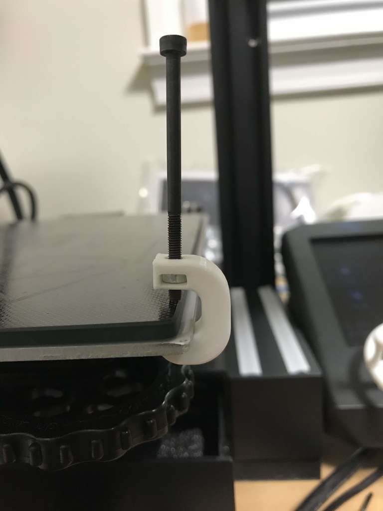 3D-Datei C-Klammer mit Mutter, halb-anpassbar 🛠️ kostenlos・Vorlage für ...