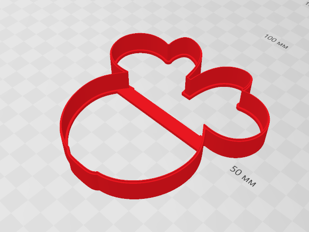 Free STL file minnie mouse cookie cutter・Template to download and 3D ...