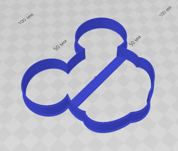 Free STL file mickey mouse cookie cutter 🐁・3D printer design to ...