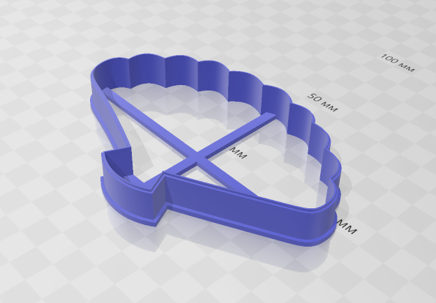 Free STL file fan cookie cutter・3D printable object to download・Cults