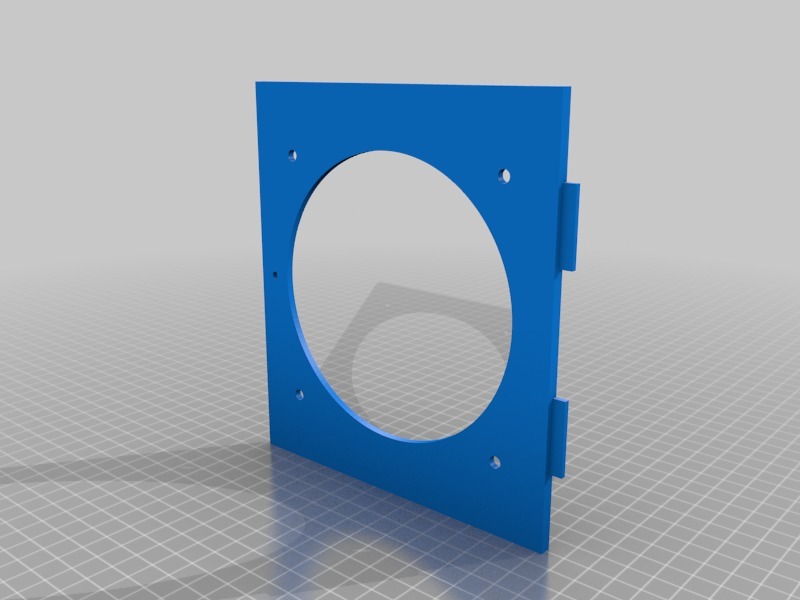 3D-Datei AM8 ElecBox RAMPS FAN 120mm kostenlos・3D-druckbare Vorlage zum ...