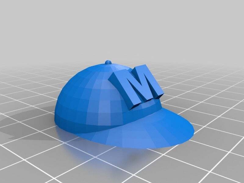 Free STL file Baseball cap decoration for maker bot・3D print design to ...