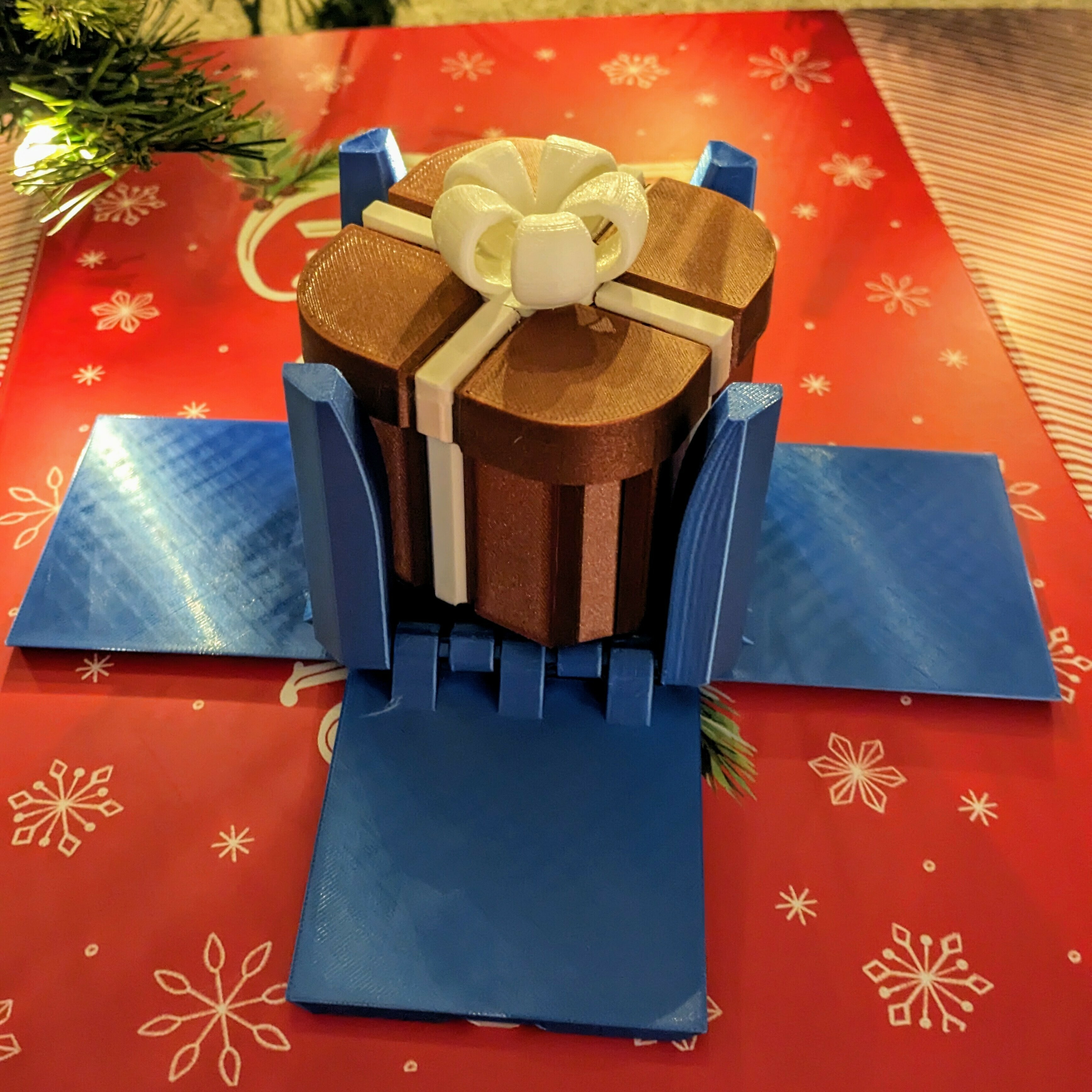 STL file Print In Place Present 💝・Template to download and 3D print・Cults