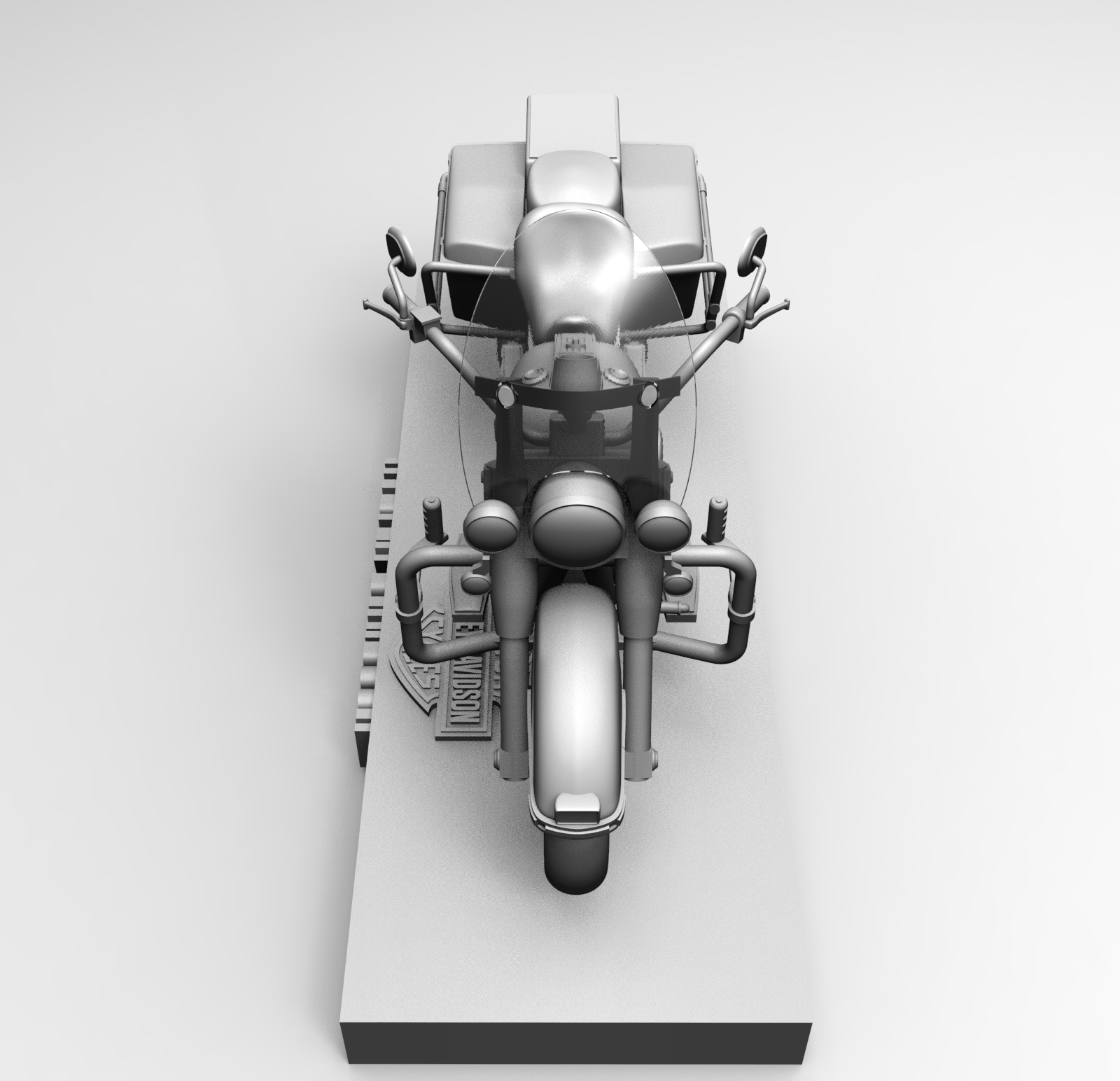 Police Motorcycle Harley