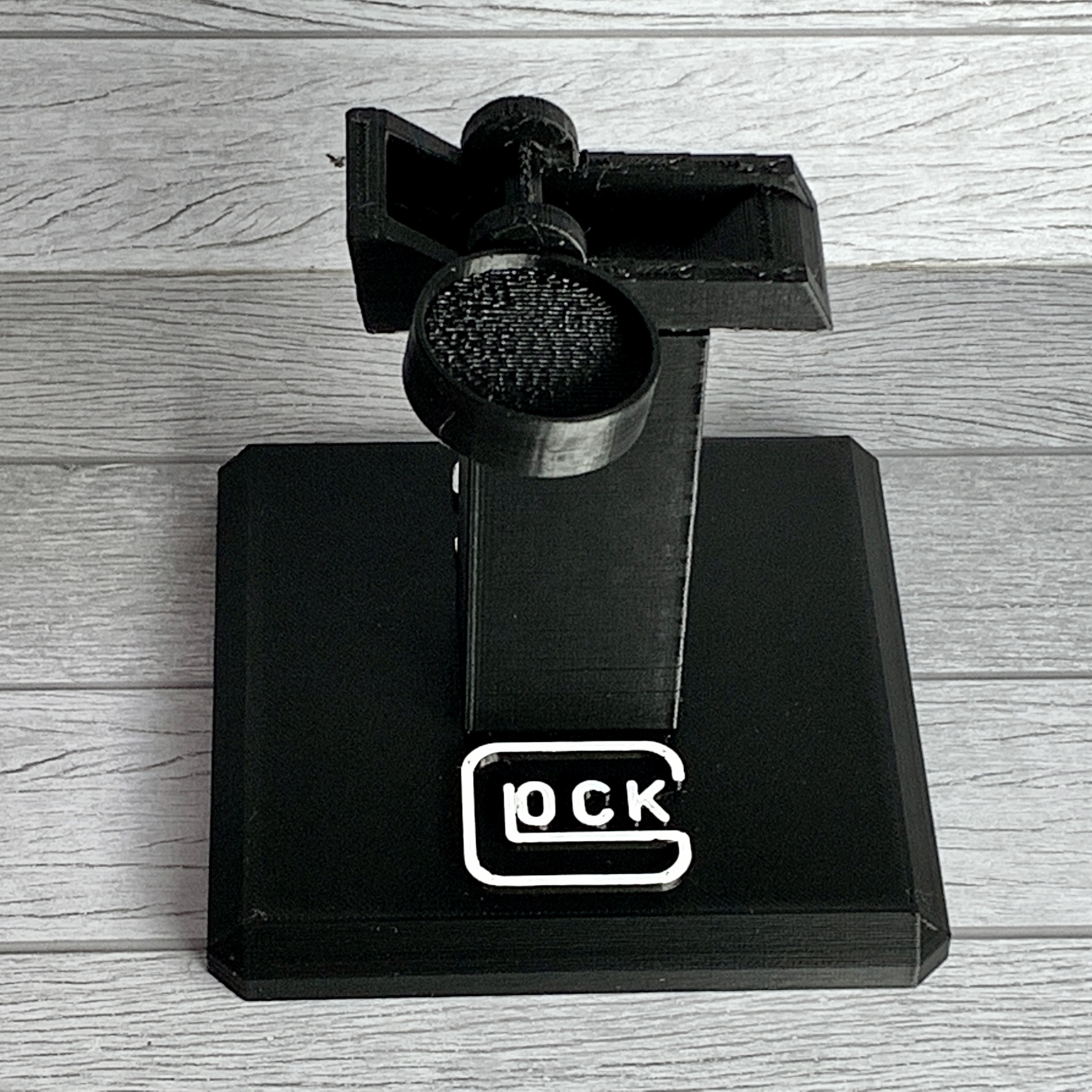 STL file Glock Gen 3 Gen 4 Upright Display Stand・3D printing design to ...