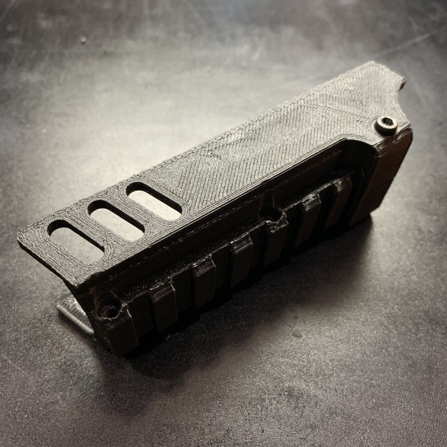 STL file KWA USP Match Picatinny Rail Under Mount Rail・3D print model ...