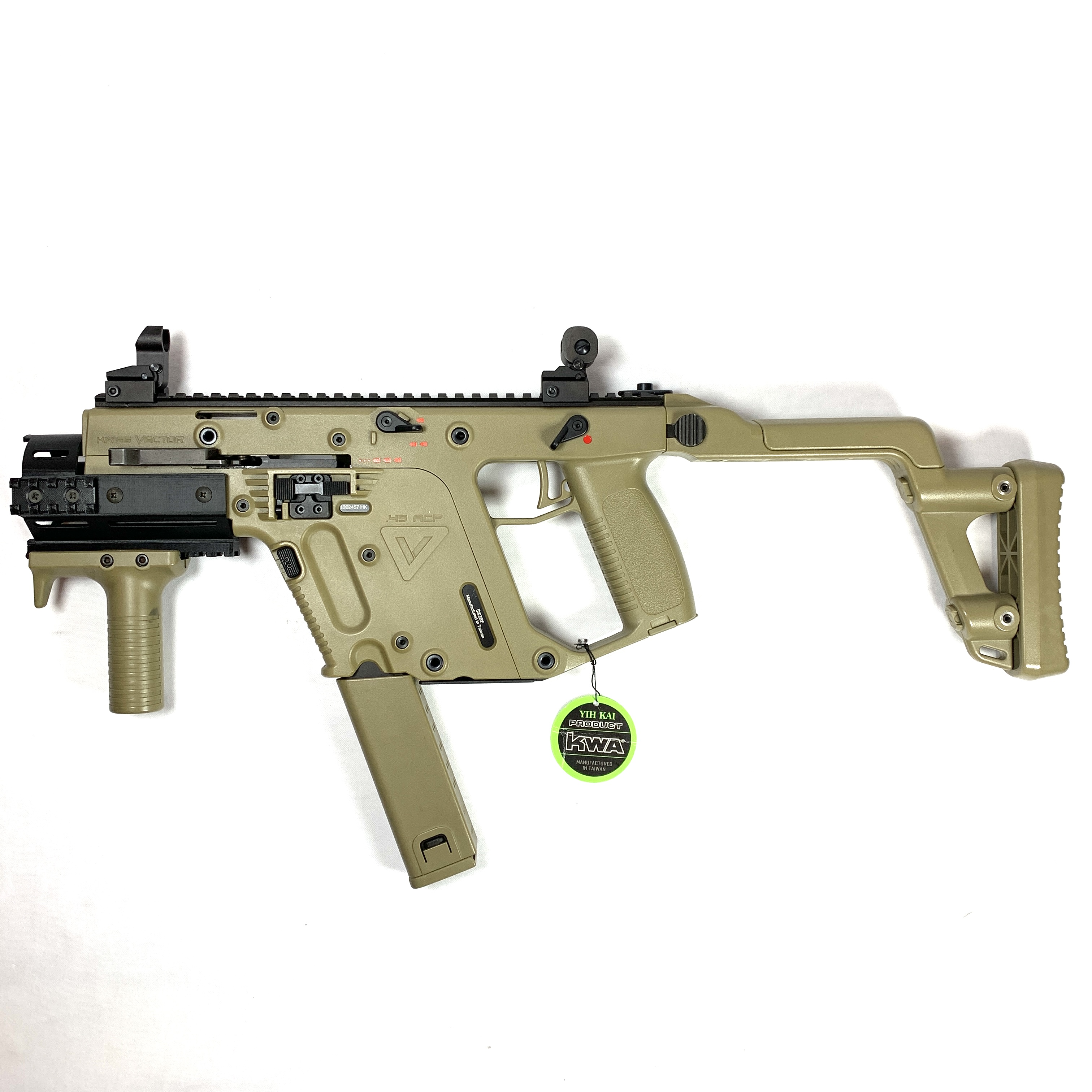 STL file KWA KSC Kriss Vector GBB MK5 Short 3 Cm Front Rail Tactical ...