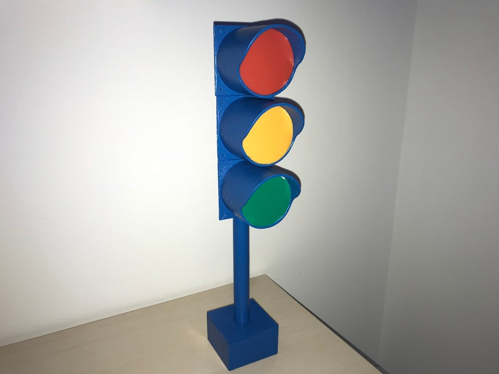 Free STL file Traffic Light 🚦・3D printable design to download・Cults