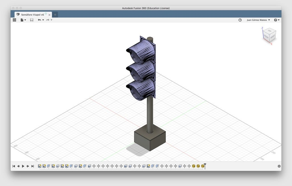 Free STL file Traffic Light 🚦・3D printable design to download・Cults