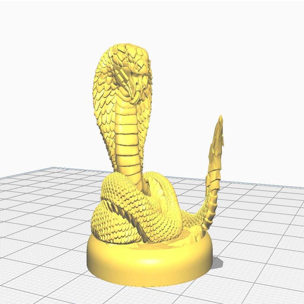 Free STL file 28mm_Cobra 🐍・Template to download and 3D print・Cults