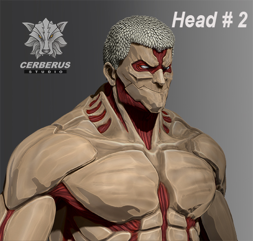 Archivo 3D Titan blindado Rainer - attack on titan・Objeto de impresión ...