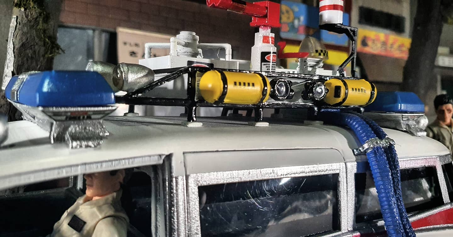 3D print Ecto-1 with lights and sound! With detailed free instruction ...