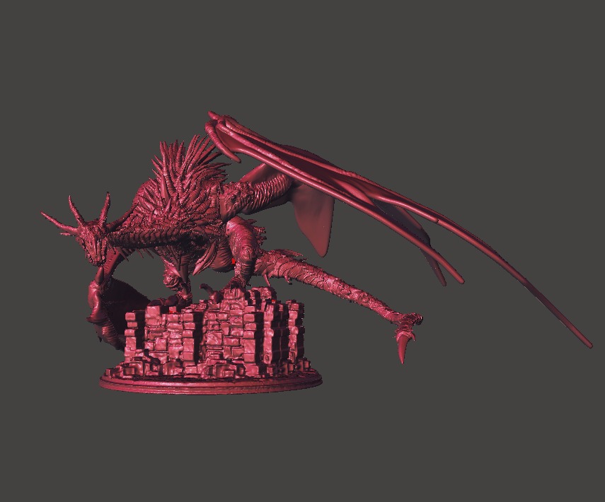 Archivo STL Dark Souls Hellkite Drake・Plan de impresora 3D para ...