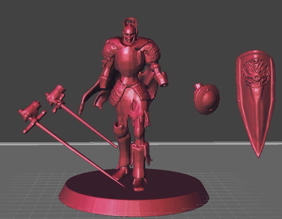 STL file Balder Knight, Dark souls1 ♟・3D print model to download・Cults