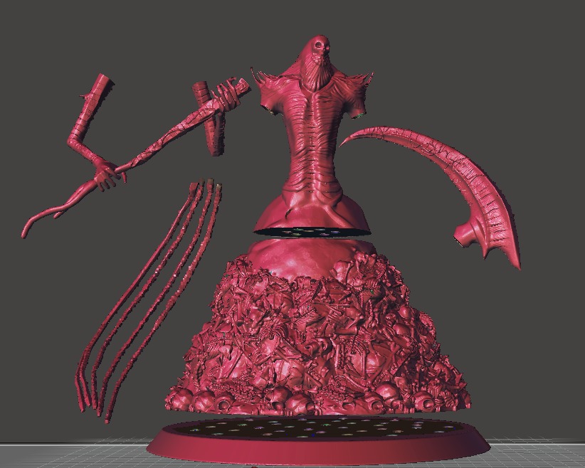 Fichier STL Dark Souls2 Reine Nashandra 🎲・Design imprimable en 3D à ...