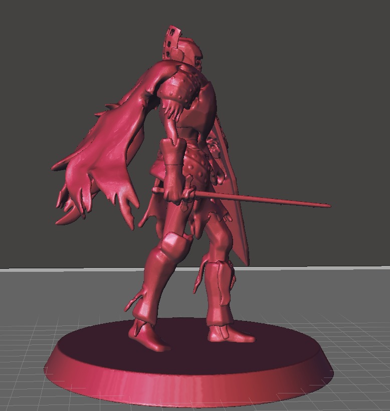 STL file Balder Knight, Dark souls1 ♟・3D print model to download・Cults