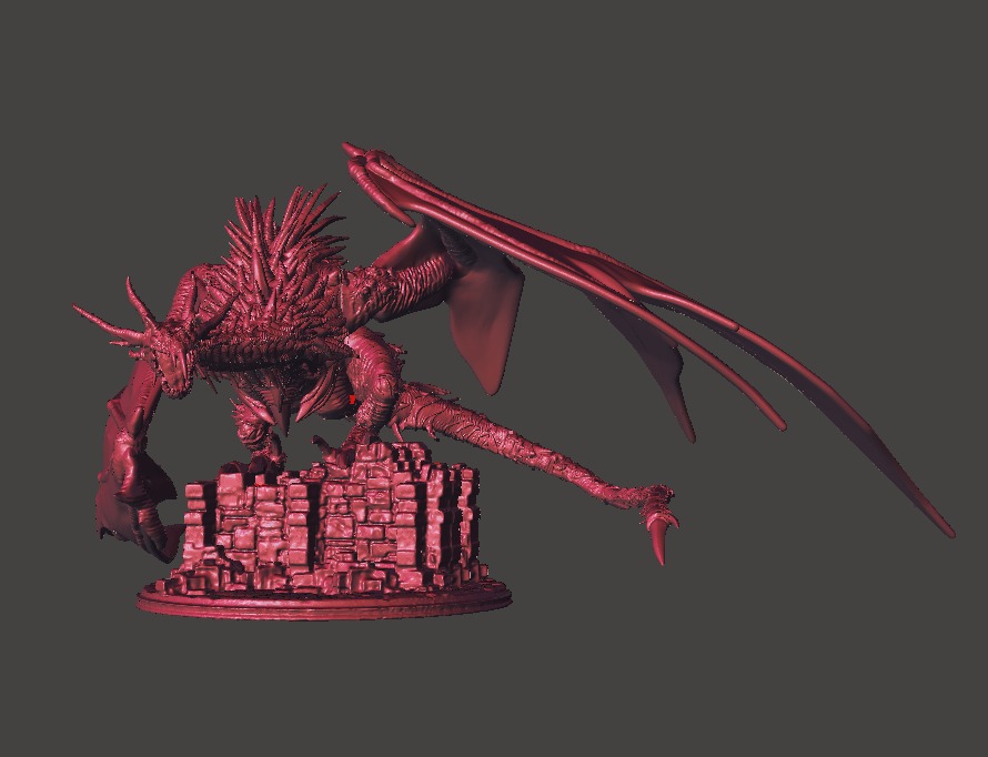 STL file Dark Souls Hellkite Drake 🎲・Design to download and 3D print・Cults