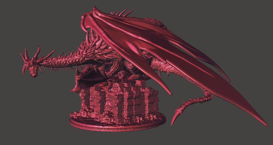 STL file Dark Souls Hellkite Drake 🎲・Design to download and 3D print・Cults
