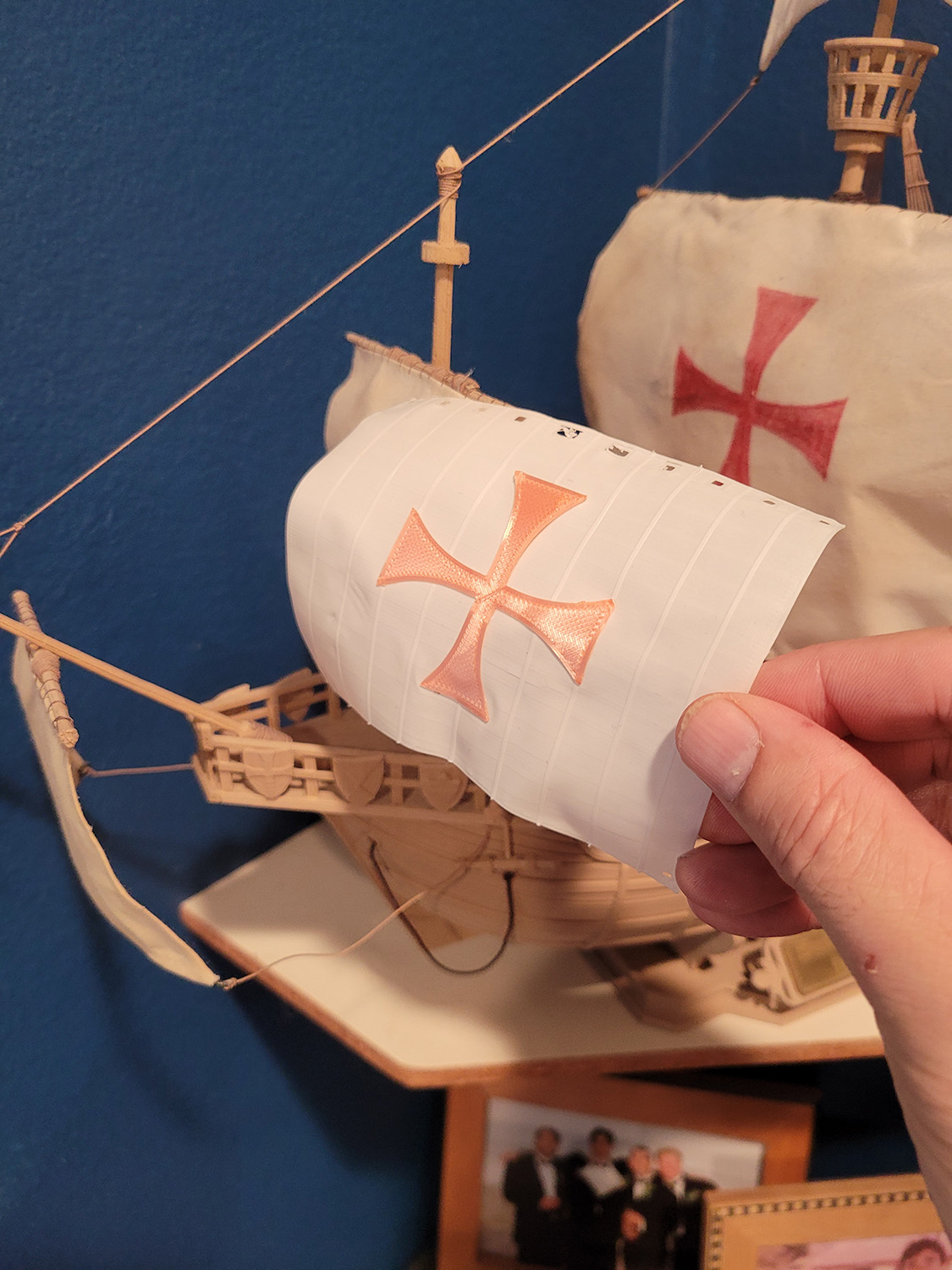 3D file Santa Maria Flag Ship: Scale Model Kit・Template to download and ...