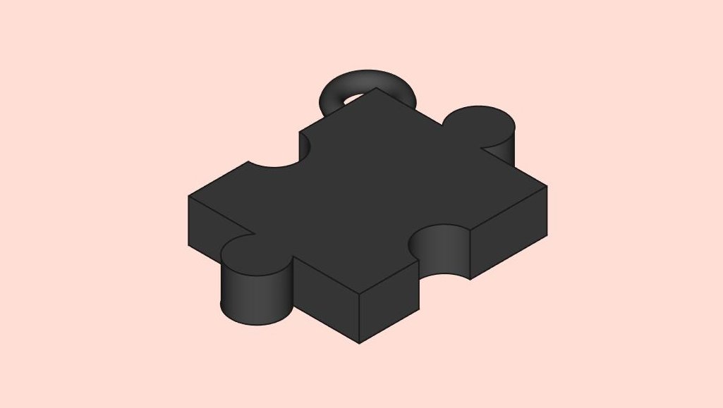 Free STL file Puzzle Keychain・3D printable model to download・Cults