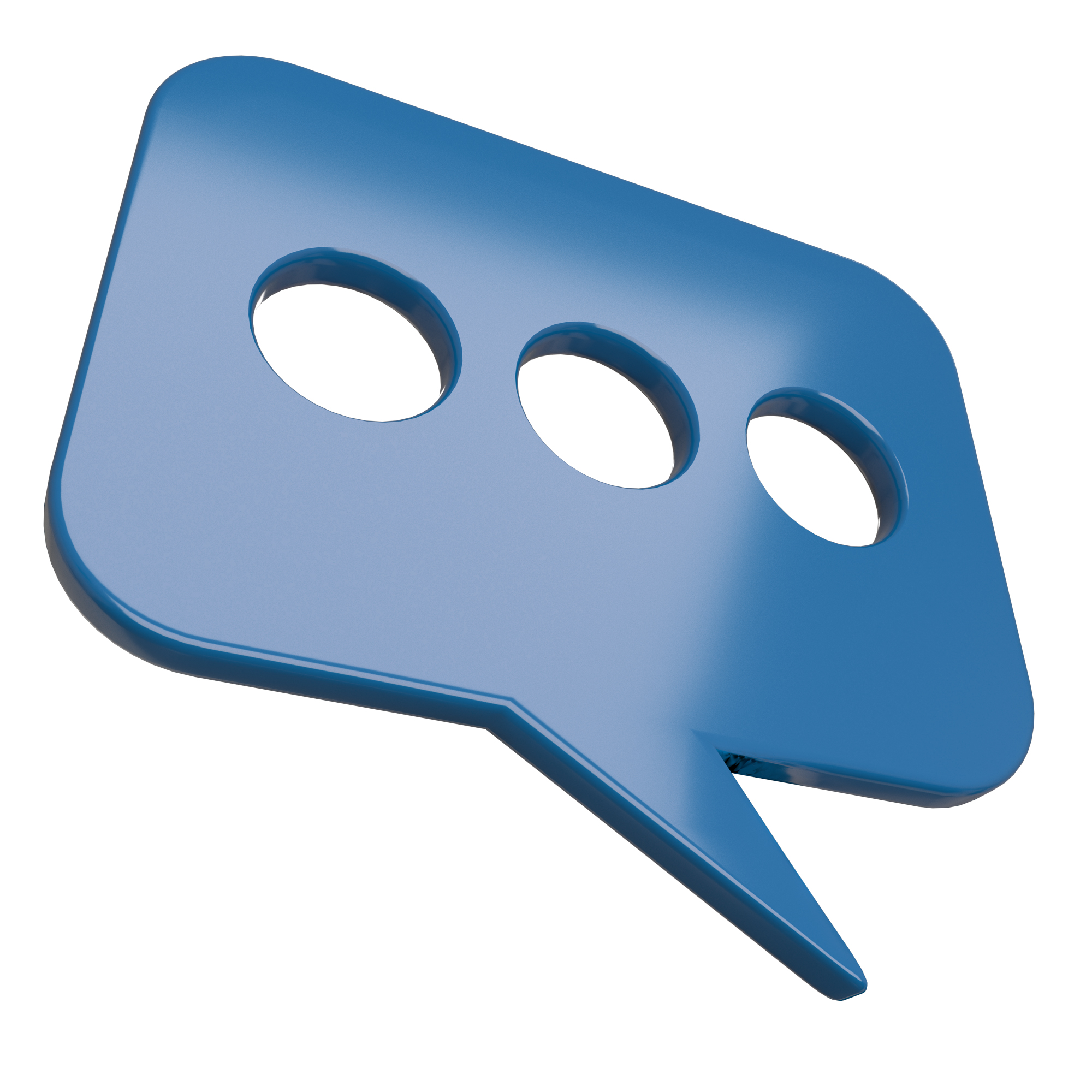 3D file Message Symbol・3D printer model to download・Cults