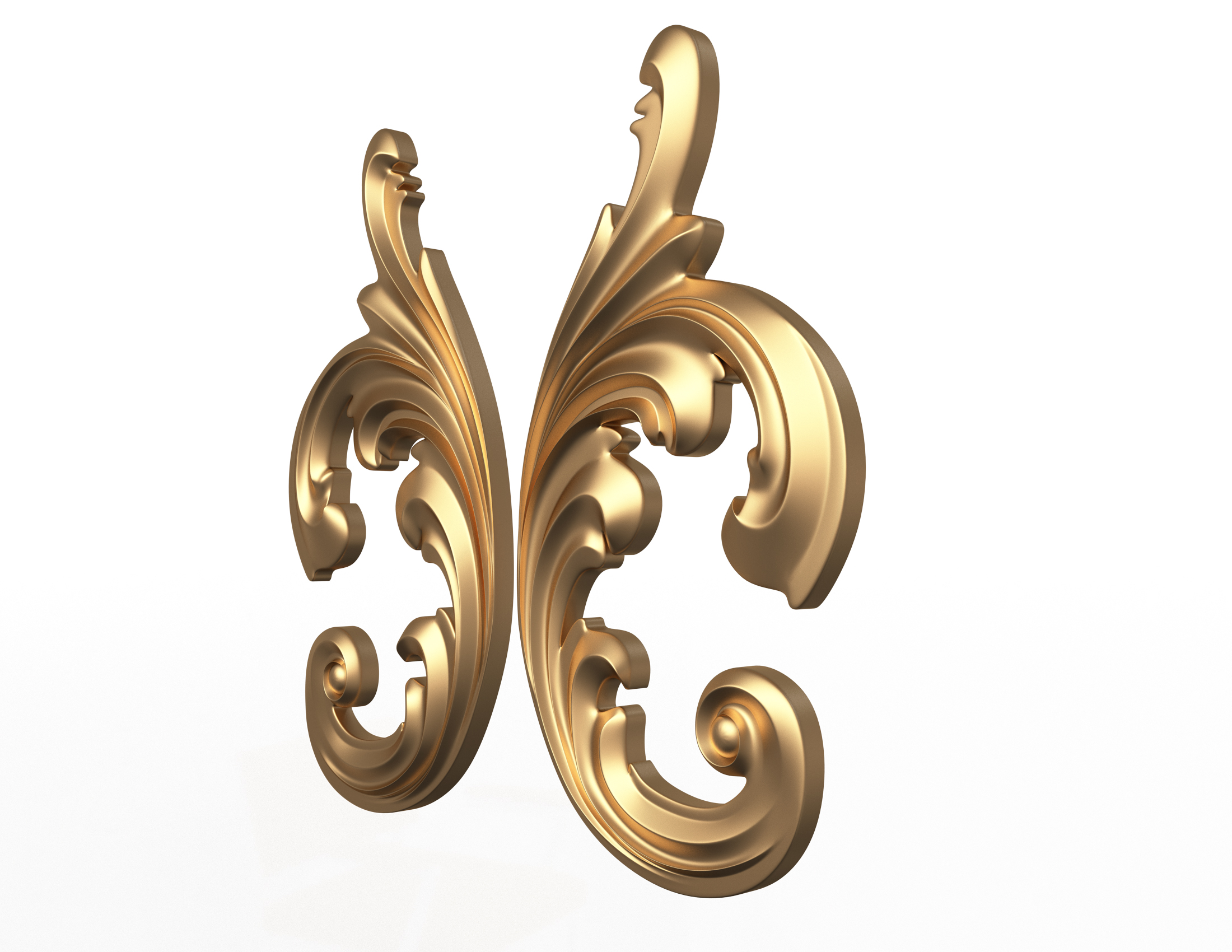 STL file Corner Carved Decoration CNC 02 🏛️・3D printing template to ...