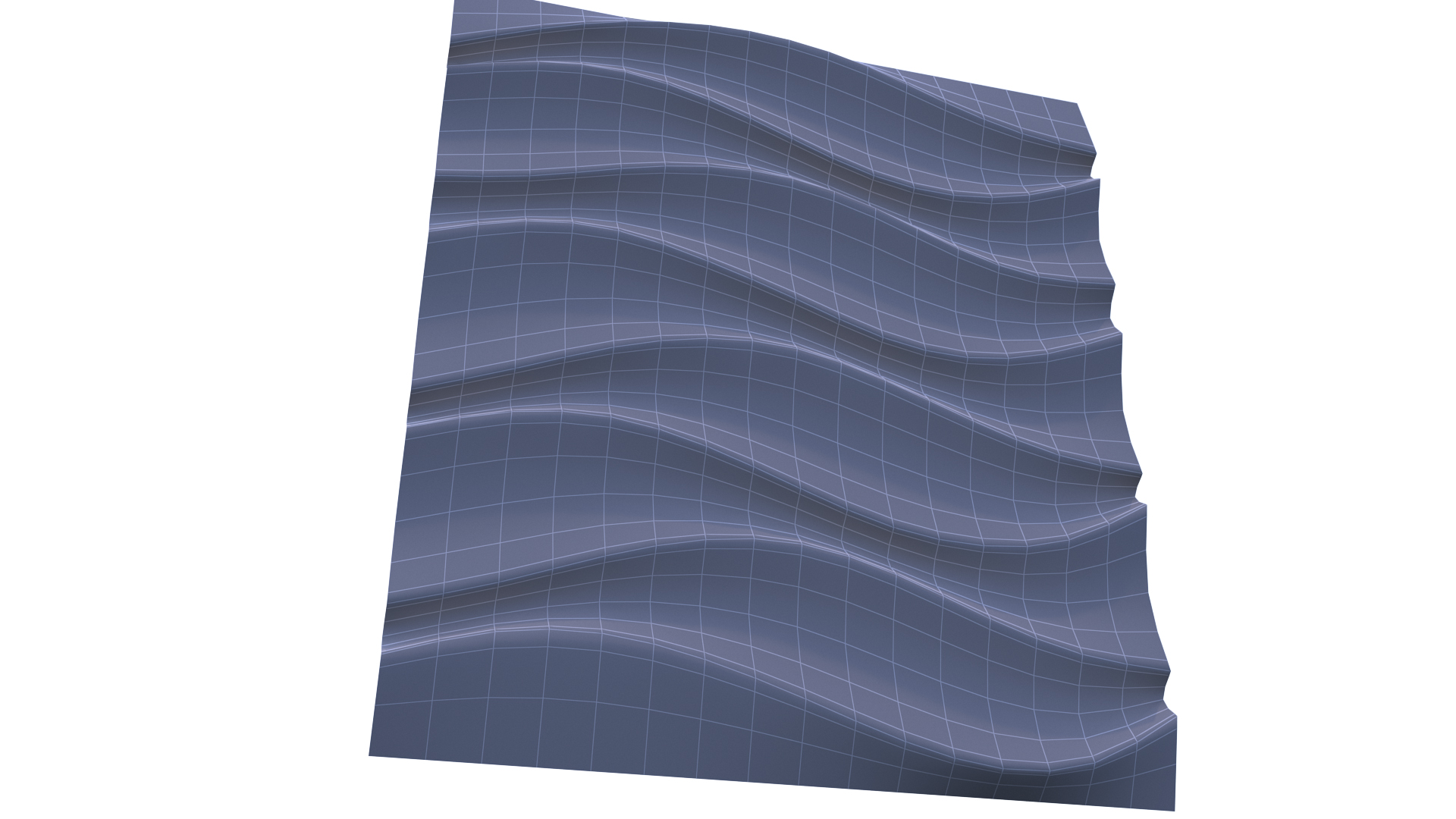 STL file 3D Panel Ripple Style 🪵・3D print model to download・Cults