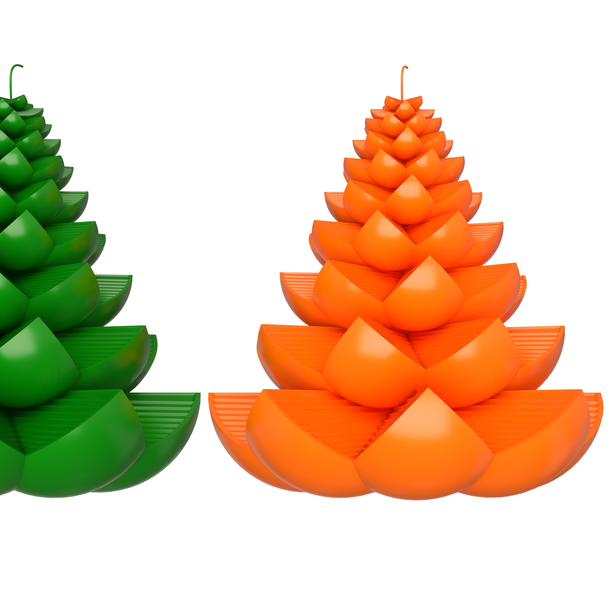 3D file Christmas Tree Candle・3D printing idea to download・Cults